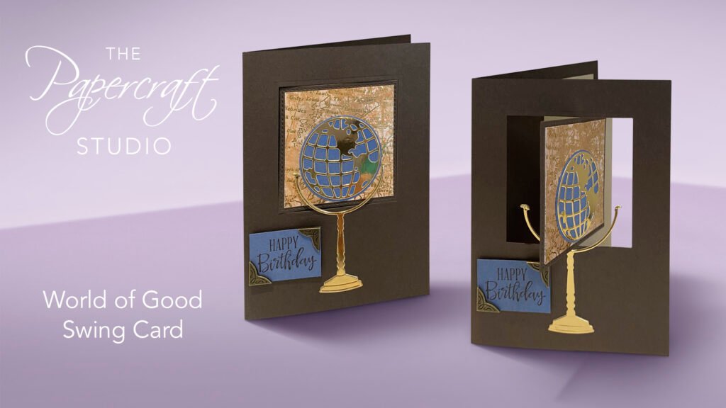 World Of Good Swing Card - The Papercraft Studio
